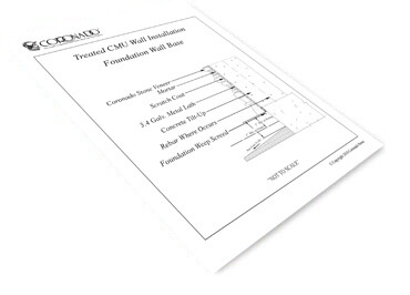 Coronado Stone Products - Technical Drawings